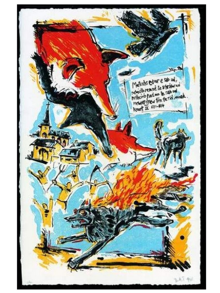 "Renert lithography n°1" by Pit WAGNER - Museal Editions